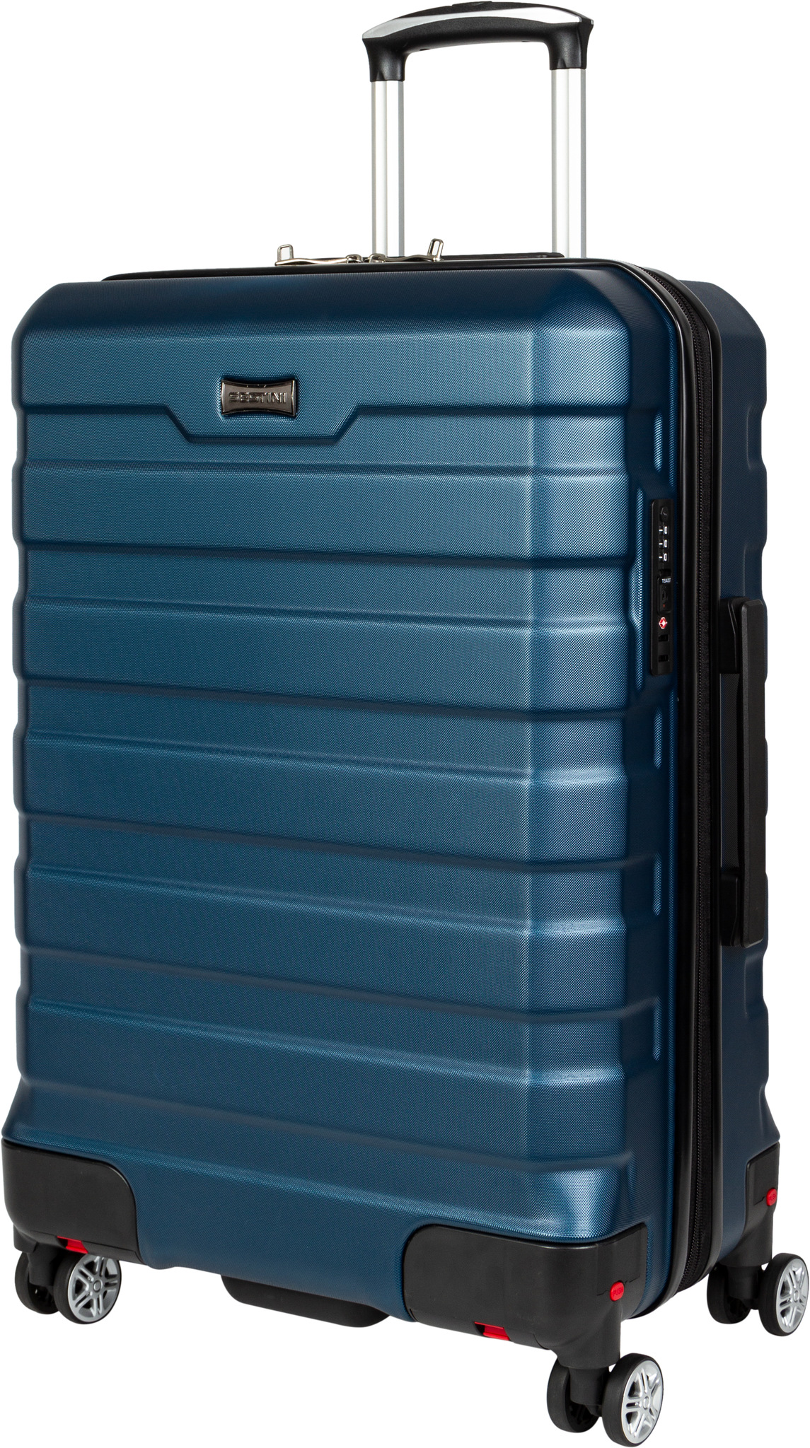 Mala de bordo com maior espaço interno e rodas retráteis duplas ...